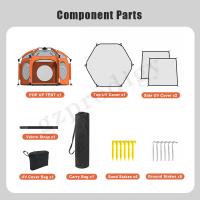 China Set Up In Second Pop Up Garden Play Tent With Enlarged Mesh Hole Lightweight for sale
