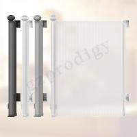 China Baby Proof Infants Foldable Safety Gate Retractable Dog Gate For Doorway 84 Inch Retractable Mesh Gate for sale