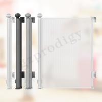 China ABS Retractable Mesh Gate Extra Wide 71  Inch Easy Detachable Multi Direction Stretch Retractable Gate For Dogs Outside for sale