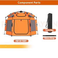 China Light Weight Double Lock Pop Up Shop Play Tent For Babies And Kids for sale