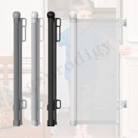 China ABS PVC Mesh Retractable Baby Gate Safety Dog Gate For Doorway for sale