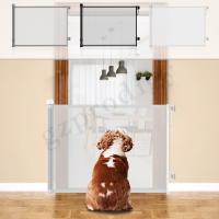China ABS PVC Mesh Retractable Baby Gate Safety Dog Gate For Doorway for sale