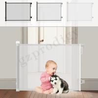 China Customzied Different Length Retractable Safety Gate Standard 140cm for sale