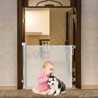 China Customzied Different Length Retractable Safety Gate Standard 140cm for sale
