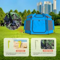 China 210D Easy Storage Pop Up Toy Tent Baby Safety Foldable Playhouse Tent for sale