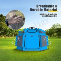 China 210D Easy Storage Pop Up Toy Tent Baby Safety Foldable Playhouse Tent for sale