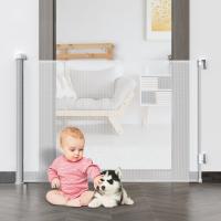 China Prodigy ABS PVC Mesh Retractable Baby Gate Multi Scene for sale