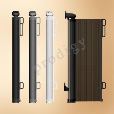 China Indoor Safety Bottom Of Stairs Baby Proofing Gates No Tool Required Roll Up Children Gate for sale