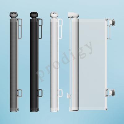 China 120 Inch Mesh Safety Retractable Gate No Drilling Multi Direction Detachable Safety Door Gate for sale