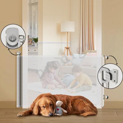 China Easy Step Extra Wide Baby And Child Safety Door Stair Gate For Stair Fence  No Drill With Pressure Indication for sale