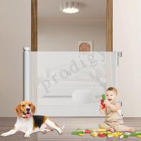 China 3 Meter Metal Retractable Baby Safety Door Gate for sale