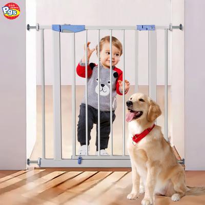 China Logo Custom Child Baby Safety Gate Protective Wide Keep Secure Stairways Doorway Pet Baby Safety Gate for sale