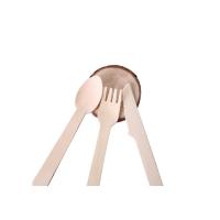 China Eco Friendly Customized 20cm SGS Wooden Disposable Utensils for sale