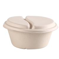 China Disposable Sustainable SGS Bio Takeaway Containers for sale