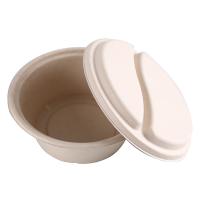 China Disposable Sustainable SGS Bio Takeaway Containers for sale