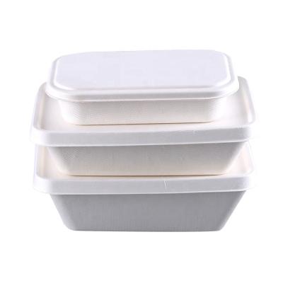 China Greaseproof Restaurant 170mm Pulp  Food Containers for sale