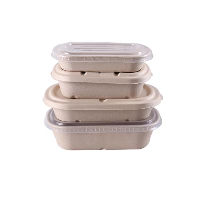 China 100% Compostable SGS Greaseproof Pulp Food Containers for sale