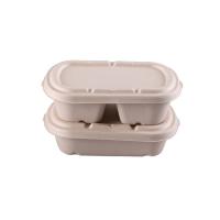China 100% Compostable SGS Greaseproof Pulp Food Containers for sale