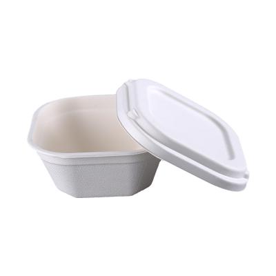 China Biodegradable Square Takeaway ODM Wheat Straw Tableware for sale