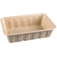 China Leakproof Microwavable Biodegradable Take Out Boxes for sale