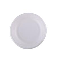 China Biodegradable Sugarcane Pulp Plates for sale