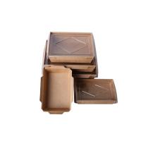 China Rectangle Bakery OEM Visible Biodegradable Takeaway Packaging for sale