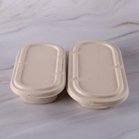 China Eco Friendly Leakproof 220mm Bio Takeaway Containers for sale