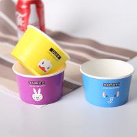 China TUV  8oz Sustainable Leakproof Paper Ice Cream Cups With Lids for sale