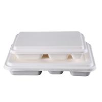 China Greaseproof ODM Biodegradable Sugarcane Pulp Plates for sale