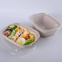 China Biodegradable Microwavable 26OZ Bagasse Food Containers for sale