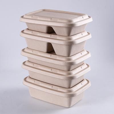 China 100% Biodegradable Compostable Compartment Sugarcane Bagasse Fruit Tray for sale