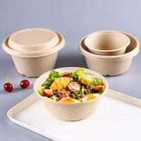 China 10oz, 16oz, 26oz, 36oz Compostable Paper Bowl with Lid for Take Away for sale