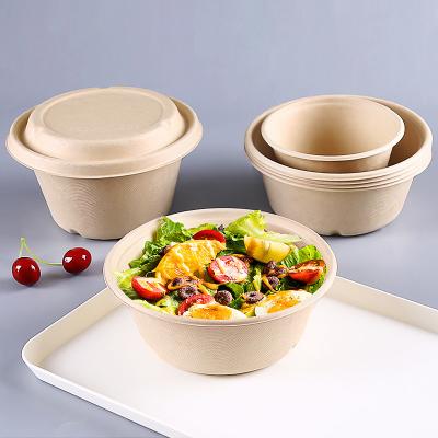 China Waterproof Bamboo Pulp SGS Biodegradable Takeaway Packaging for sale
