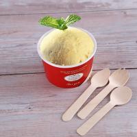 China Eco Friendly Customized 20cm SGS Wooden Disposable Utensils for sale