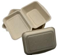 China Leakproof Recyclable Biodegradable Takeaway Boxes With Lid for sale