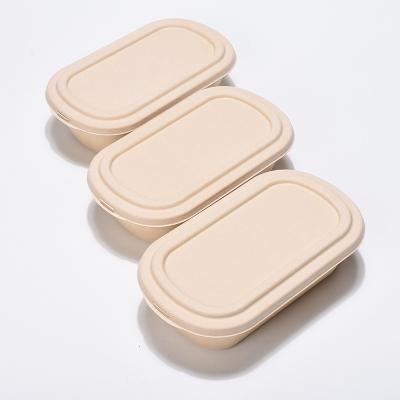 China Compostable  Disposable CPST Biodegradable Take Out Containers for sale