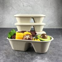 China Renewable greaseproof 26oz Compostable Take Out Containers for sale