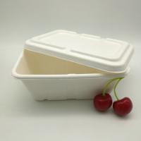 China Eco Friendly 500ml Sugarcane Takeaway Containers For Restaurant for sale