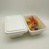 China Eco Friendly 500ml Sugarcane Takeaway Containers For Restaurant for sale