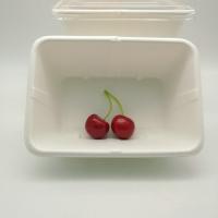 China Sustainable TUV Disposable 950ml Pulp Food Containers for sale