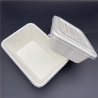 China Eco Friendly 500ml Sugarcane Takeaway Containers For Restaurant for sale