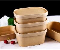 China SGS Sushi Bakeries Eco Friendly Takeaway Containers Seeping Prevent for sale
