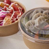 China Heatproof Kraft Takeaway Box Disposable Containers With Increased Thickness for sale
