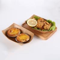 China Environmentally Friendly Disposable Boat Shape Fry Chicken Food Paper Box for sale