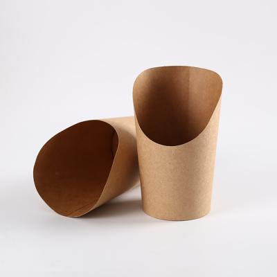 China 18PE Film Popcorn  Potato Chip Paper Takeaway Containers Thickened for sale