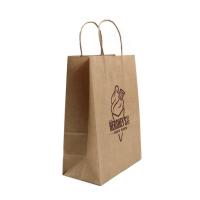 China Recyclable Personalized Coffee Kraft Treat Bags Smooth Feeling for sale