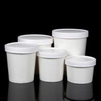 China Personalized 16oz Disposable Hot Soup Bowl  Paper Takeaway Containers for sale