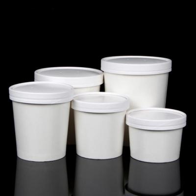 China Personalized 16oz Disposable Hot Soup Bowl  Paper Takeaway Containers for sale