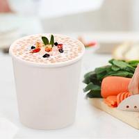 China 8oz Biodegradable Takeaway Soup Bowls With Lids Food Contact Safe for sale