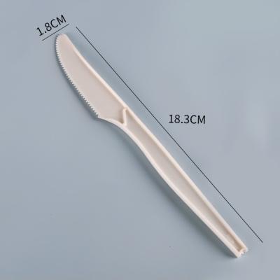 China Biodegradable Cornstarch	Wooden Disposable Utensils Cutlery for sale
